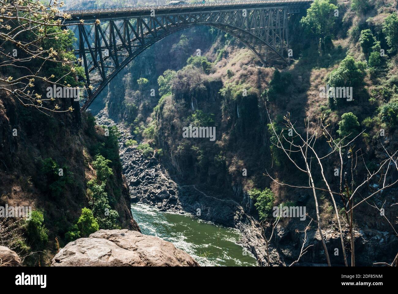 Bridge zambia zimbabwe border hi-res stock photography and images - Alamy