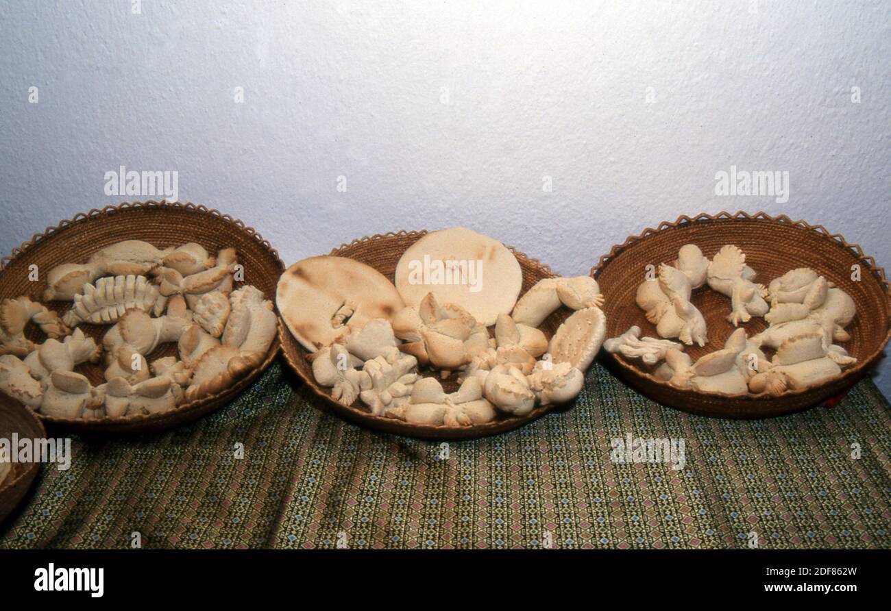 Sardinia traditional bread (scanned from colorslide Stock Photo - Alamy