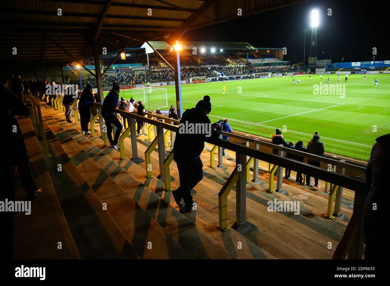 Carlisle United fans in the stadium during the Sky Bet League Two match ...
