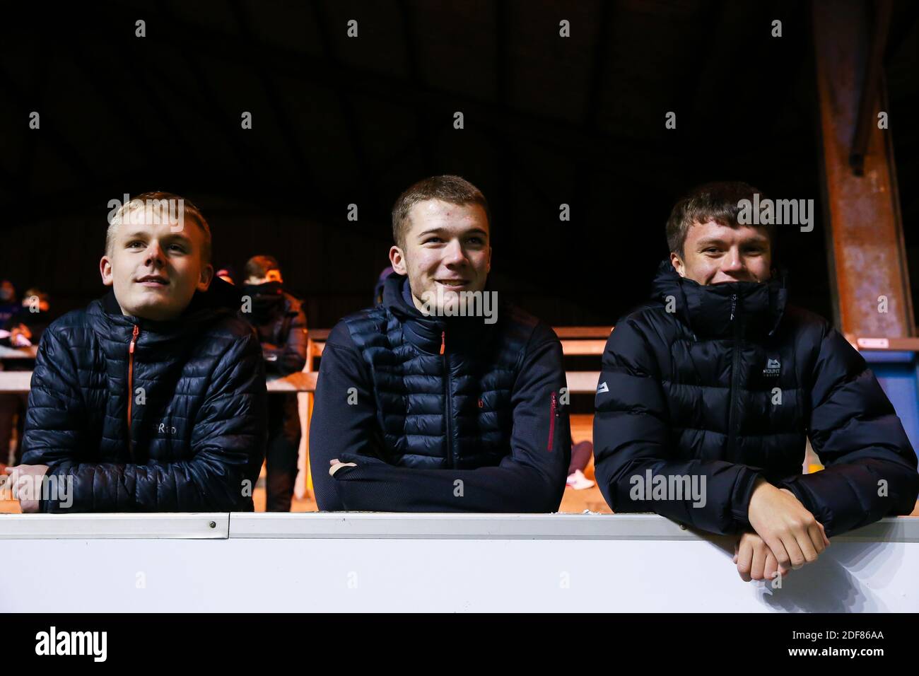 Carlisle United fans in the stadium during the Sky Bet League Two match ...