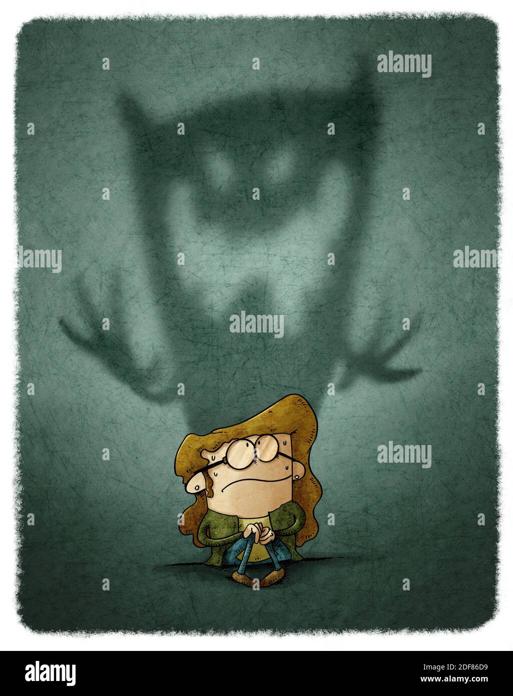 Evil Woman Shadow High Resolution Stock Photography and Images - Alamy