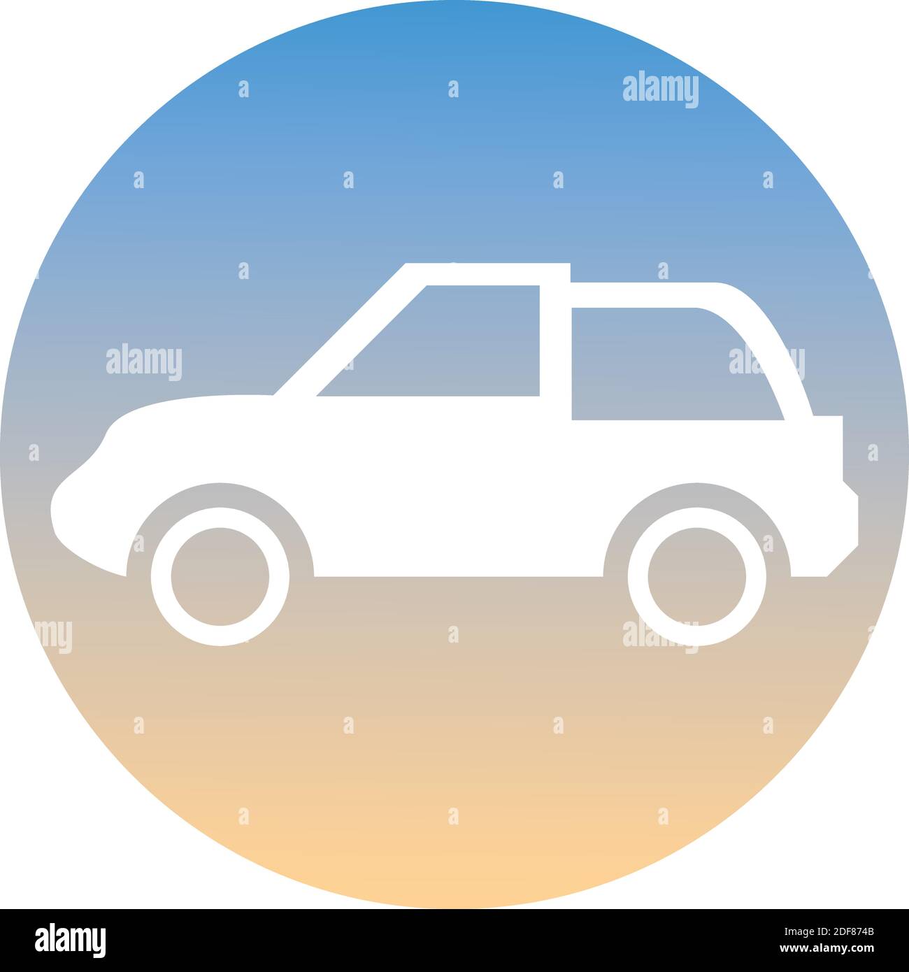 Car silhouette Stock Vector Images - Alamy
