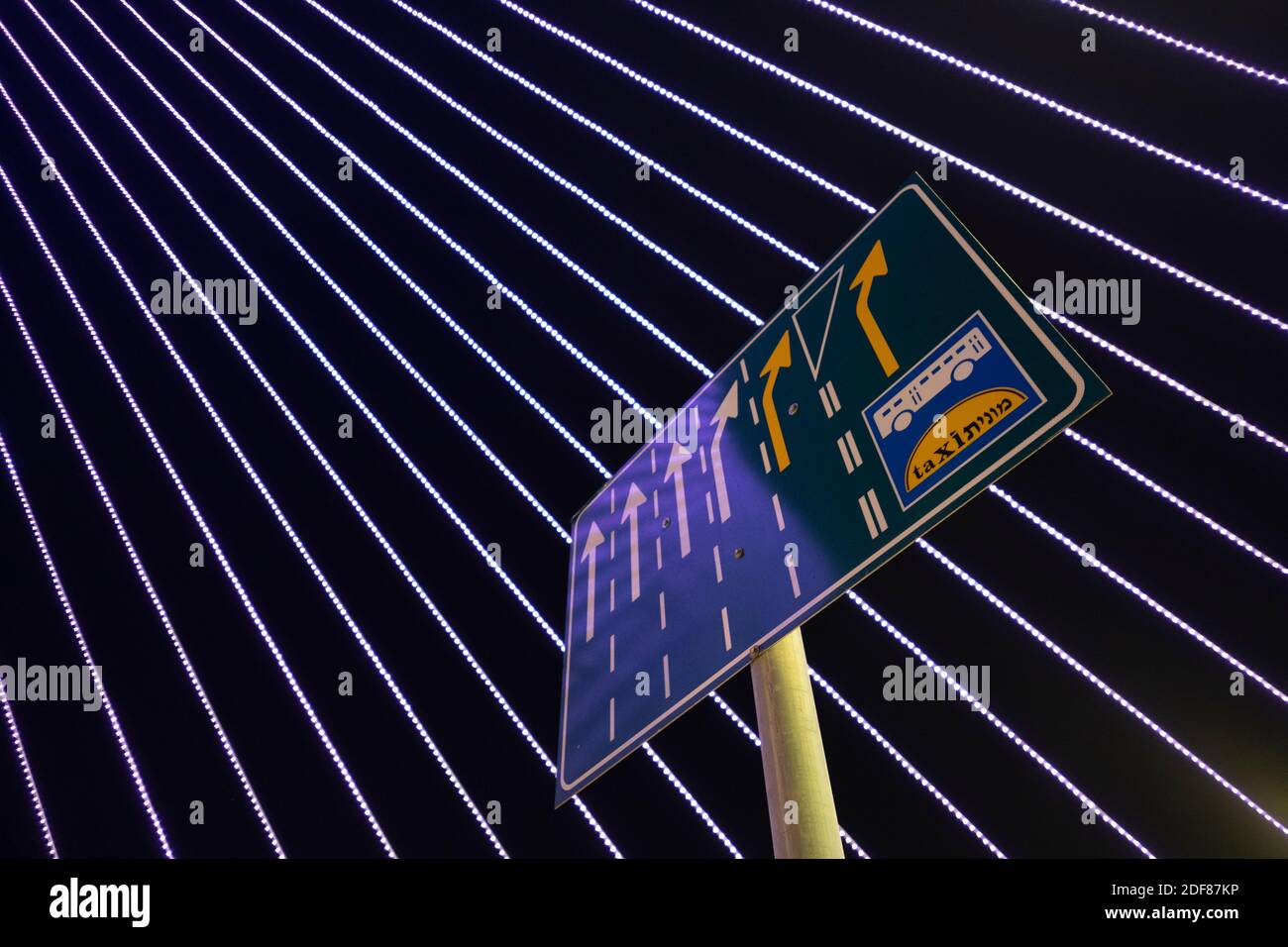 Road sign in Jerusalem Israel Stock Photo - Alamy