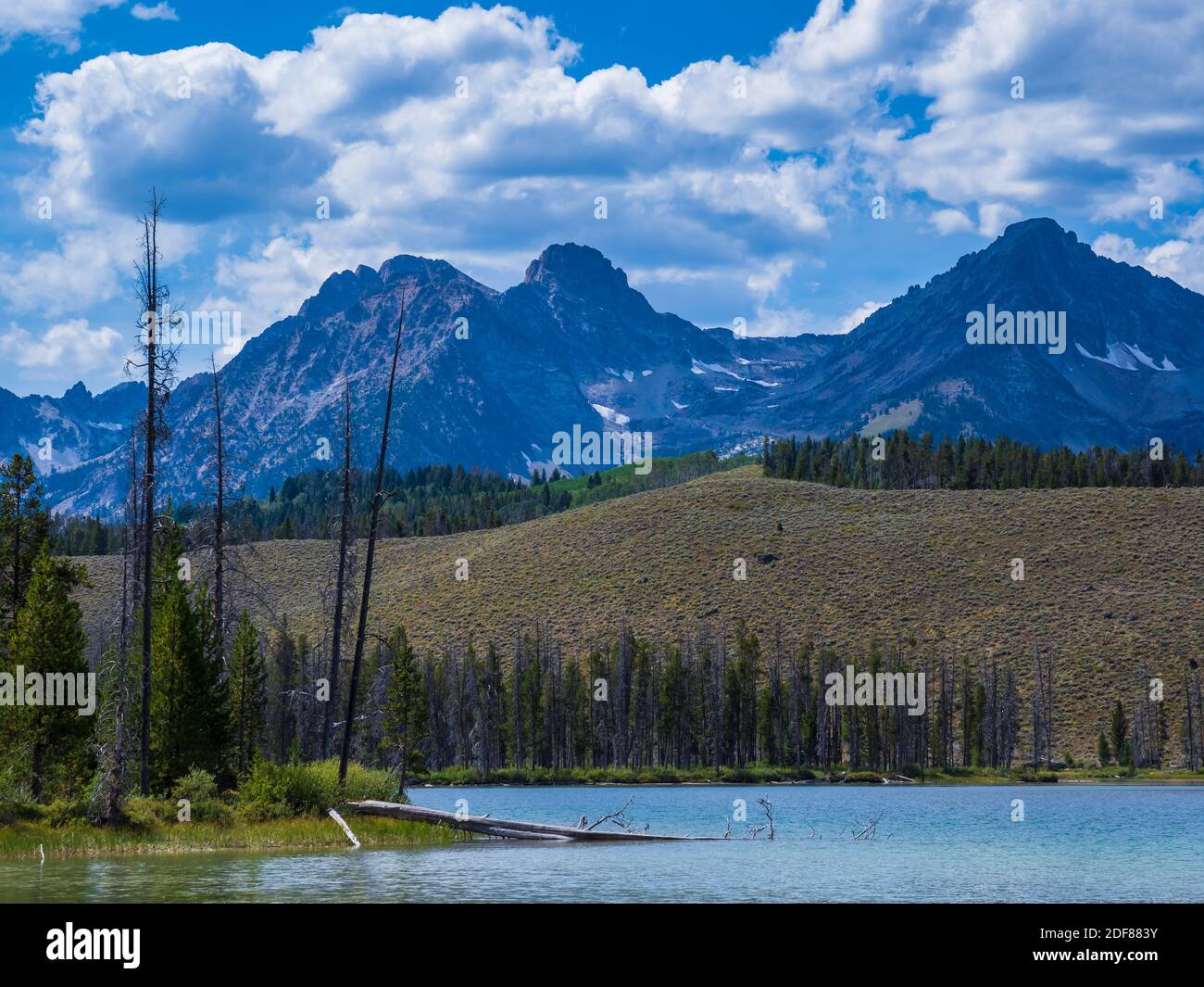 Little Redfish Lake, Sawtooth National Recreation Area, Stanley, Idaho ...