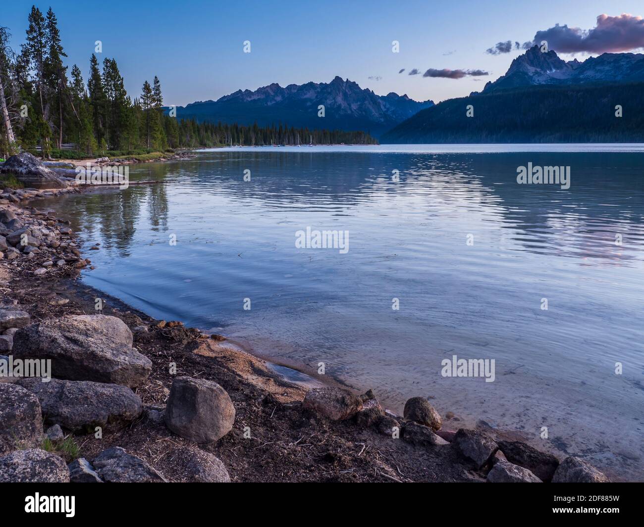 Redfish lake hi-res stock photography and images - Alamy