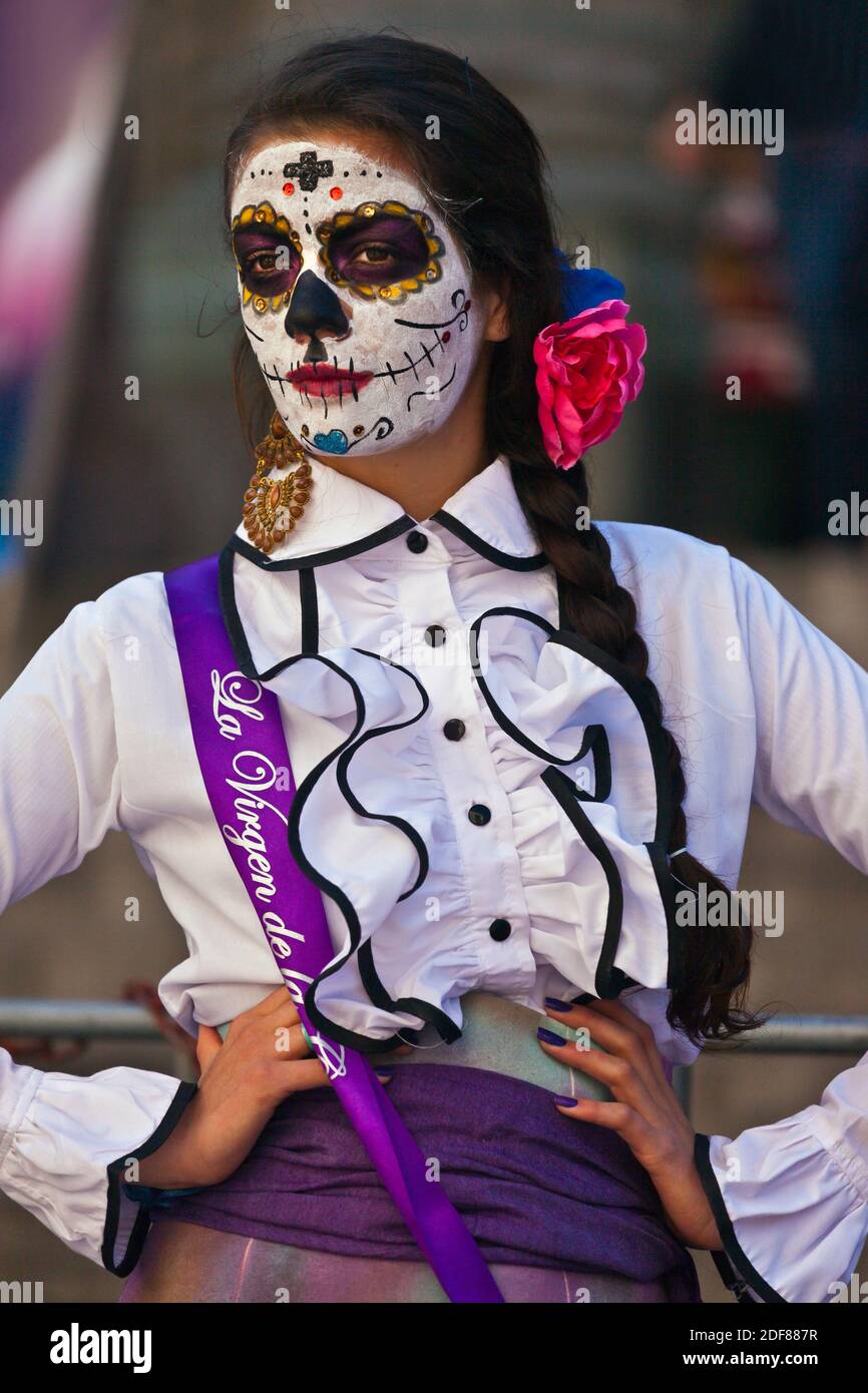 LA CALAVERA CATRINA or Elegant Skull, is the icon of the DAY OF THE ...