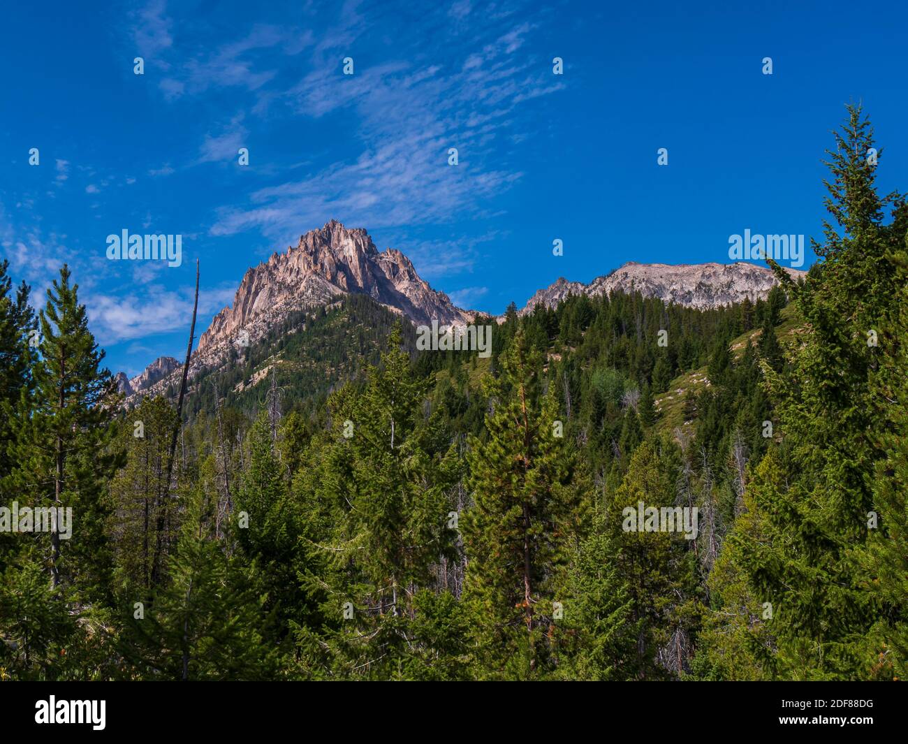 Mount Heyburn, Sawtooth National Recreation Area, Stanley, Idaho Stock ...