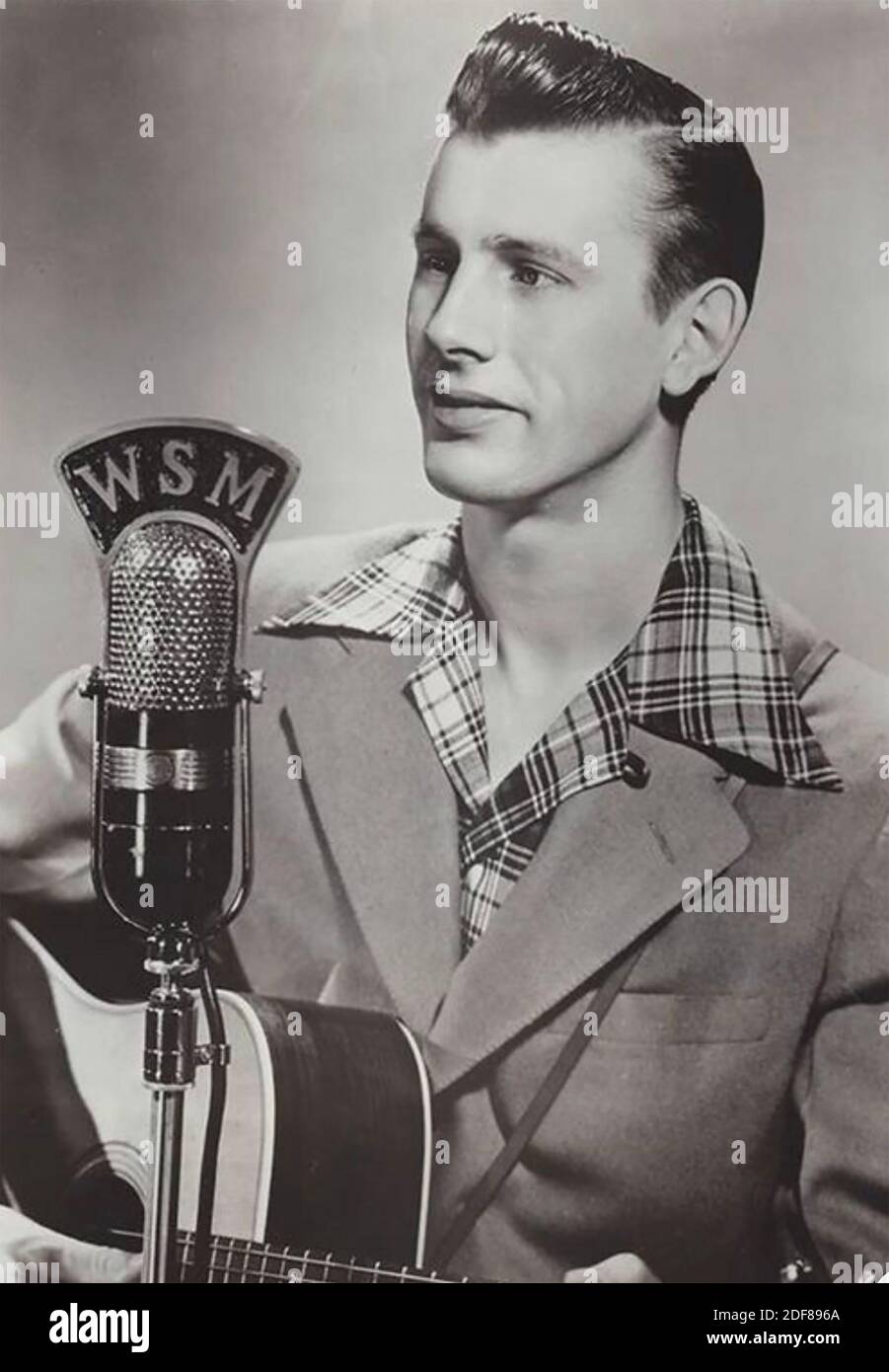 GEORGE MORGAN (1925-1975) American Country singer about 1955 Stock ...
