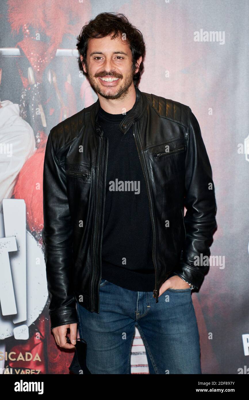 Javier Pereira attending the POST! Theatre Premiere at Teatro Principe ...