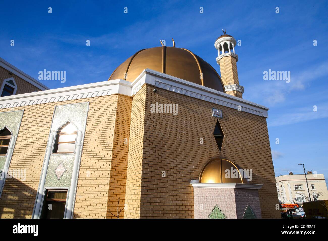 An exterior view of London Islamic Cultural Society and Mosque also ...