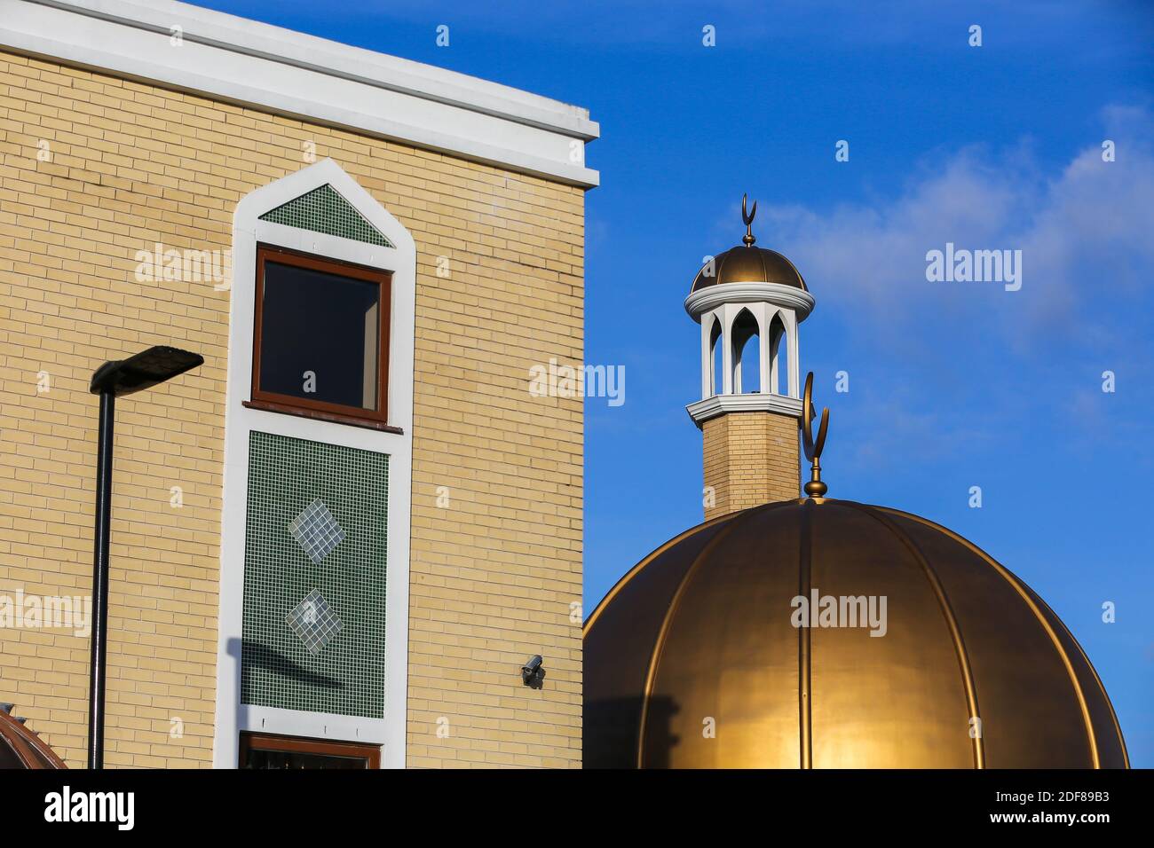 An exterior view of London Islamic Cultural Society and Mosque also ...