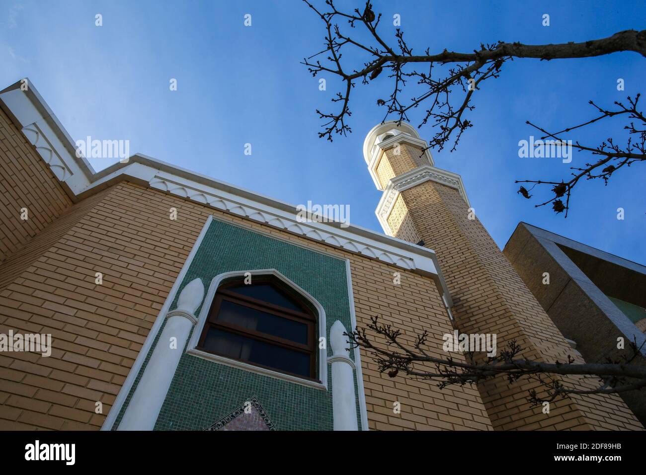 An exterior view of London Islamic Cultural Society and Mosque also ...