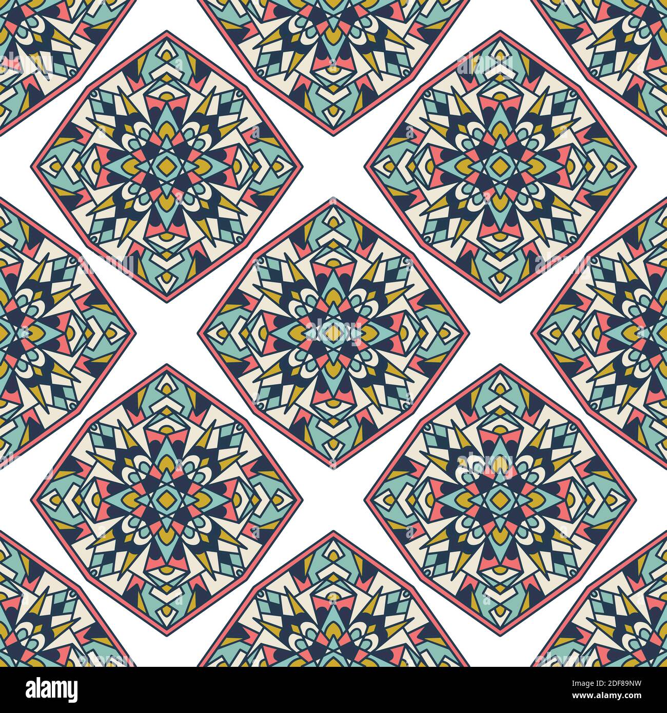 Colorful Tribal Art Wallpaper