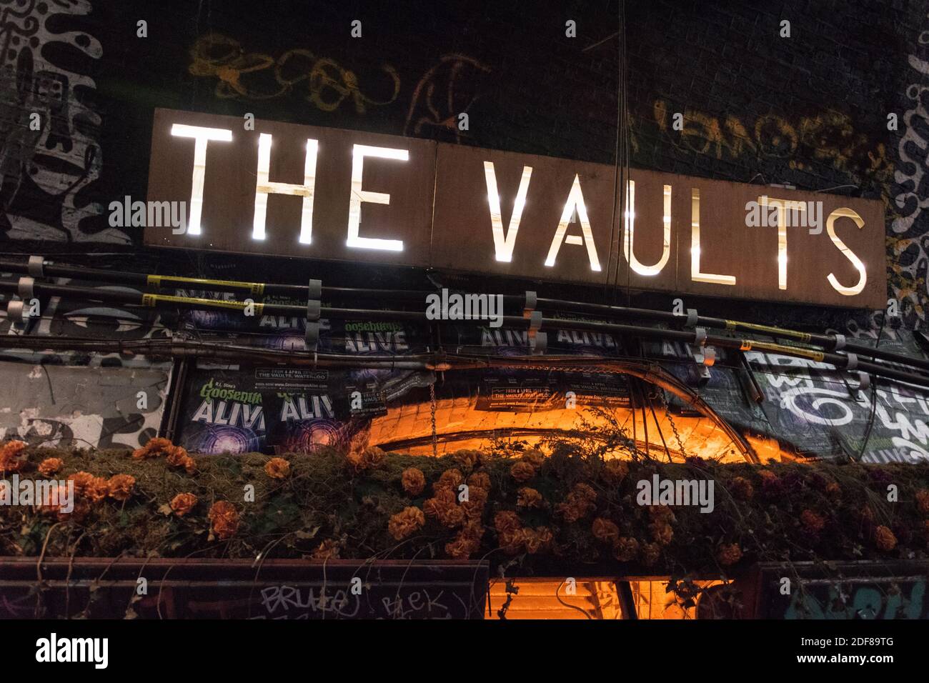 The Vaults, Leake Street, York Road, Waterloo, London, SE1, UK Stock ...