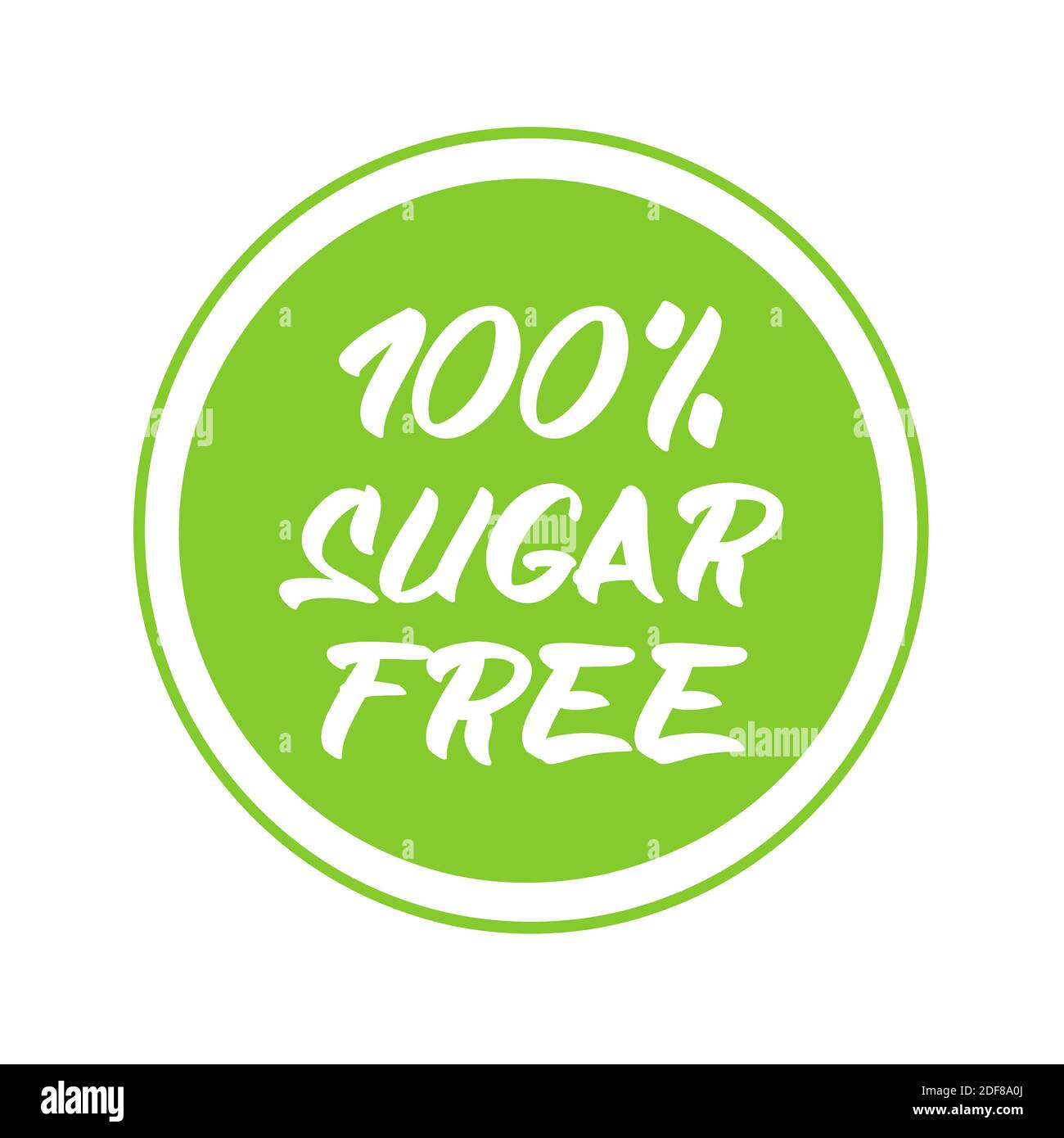Forbidden sign sugar no Cut Out Stock Images & Pictures - Alamy