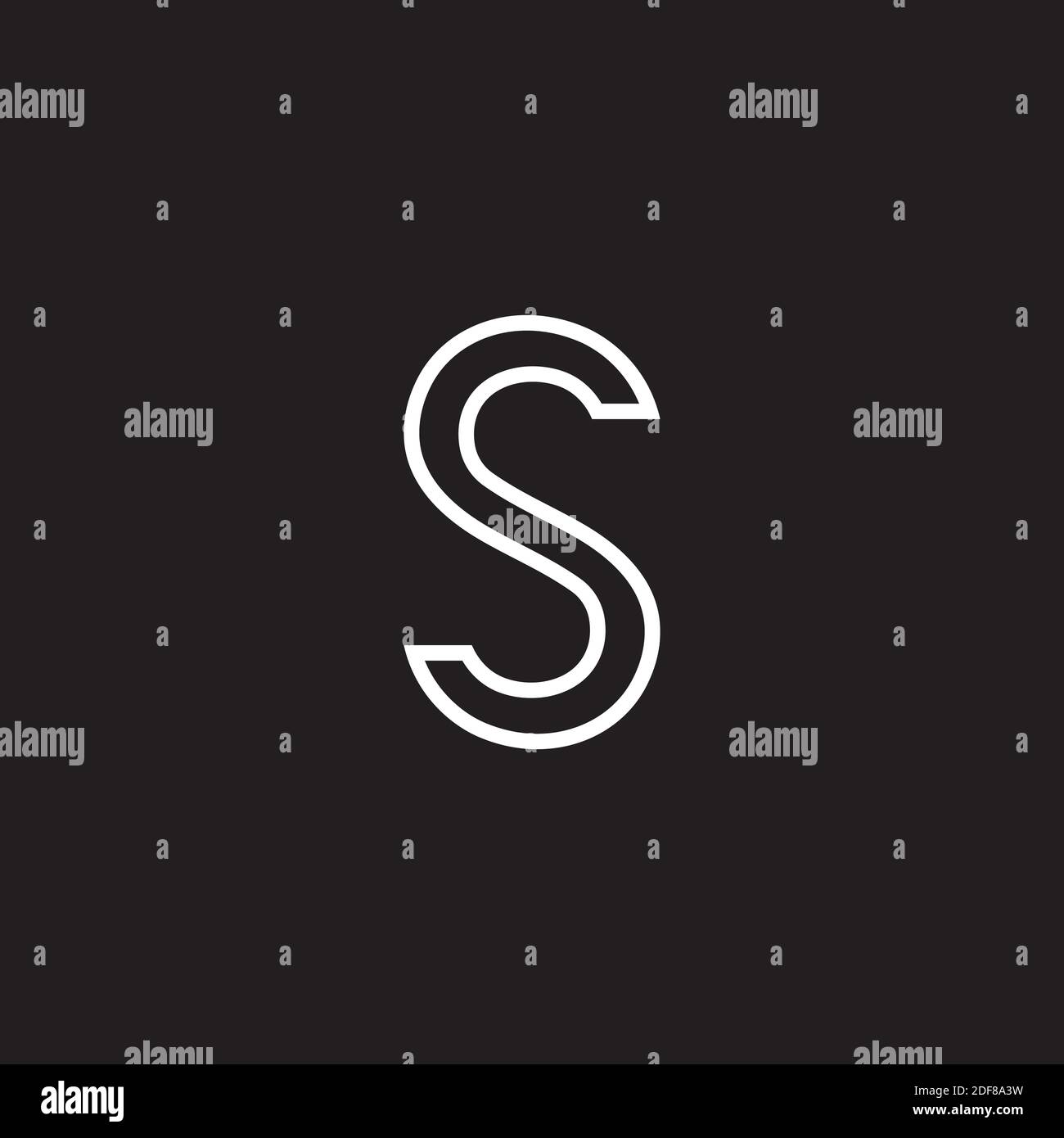 Business corporate S letter logo design vector Stock Vector Image & Art ...