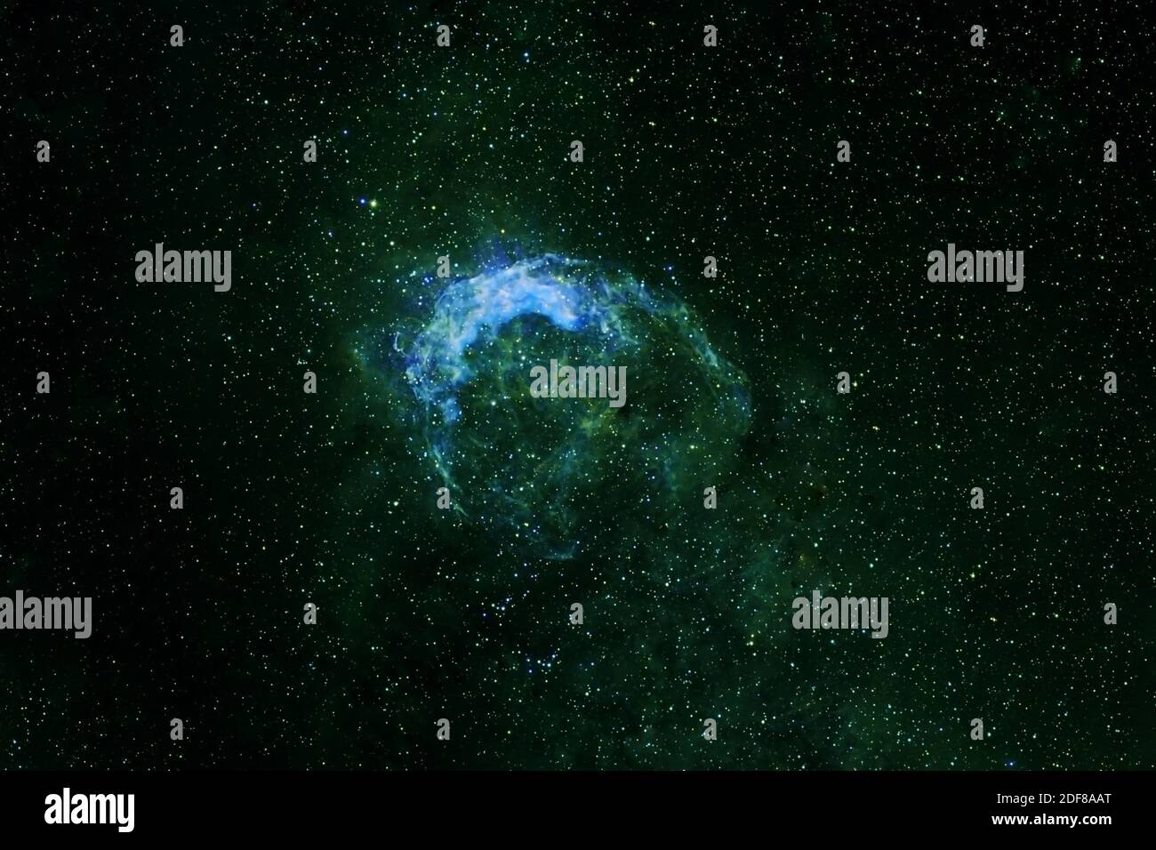 Green nebula in deep space hi-res stock photography and images - Alamy