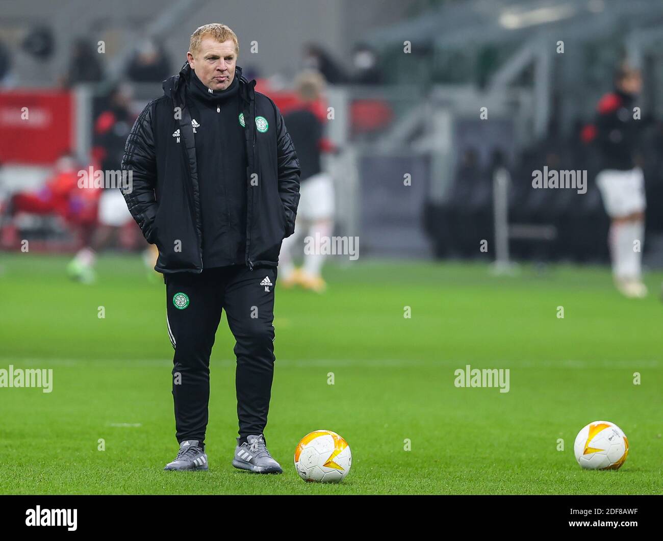 Celtic manager Neil Lennon before the UEFA Europa League Group H match ...