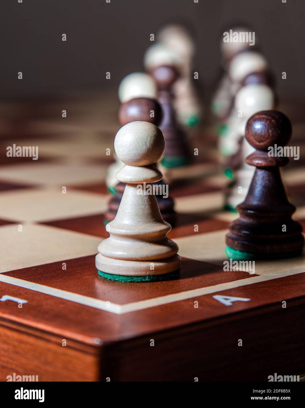 Chessboard black and white hi-res stock photography and images - Alamy
