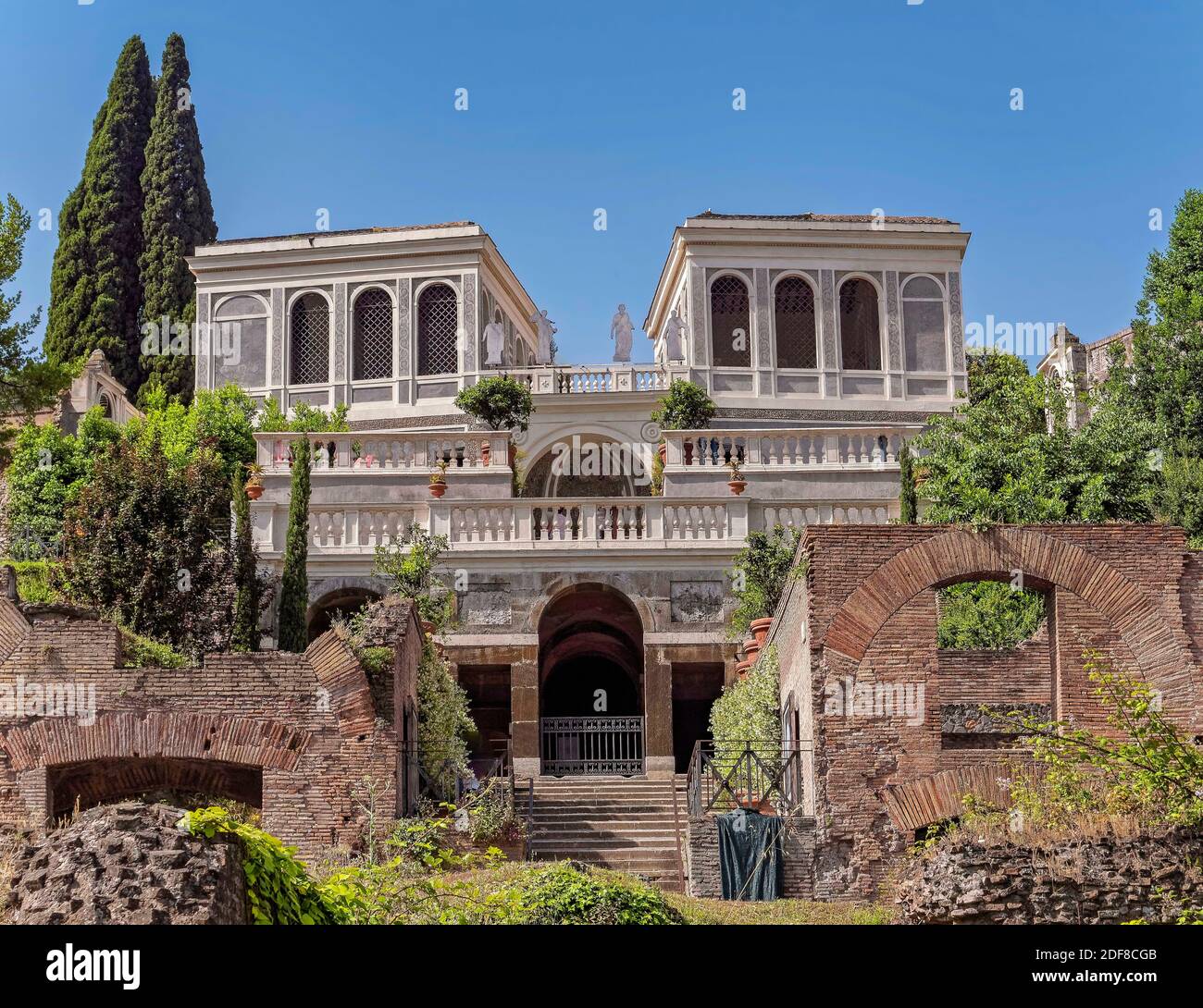 Renaissance Grace.The Farnese Aviaries are on the Palatine Hill, once ...