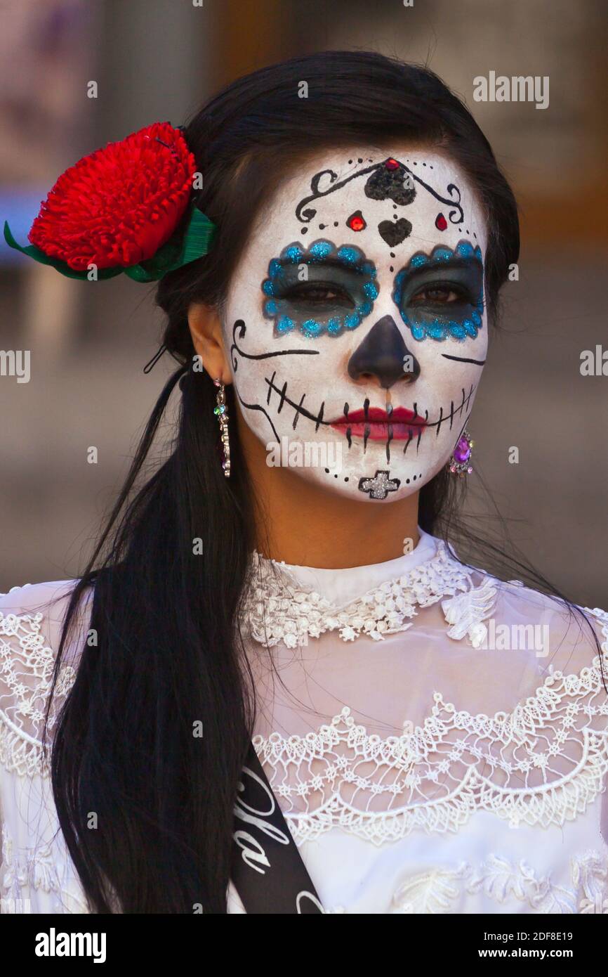 LA CALAVERA CATRINA or Elegant Skull, is the icon of the DAY OF THE ...