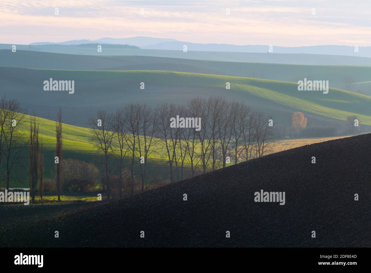 Rural landscape of Turiec region in northern Slovakia Stock Photo - Alamy