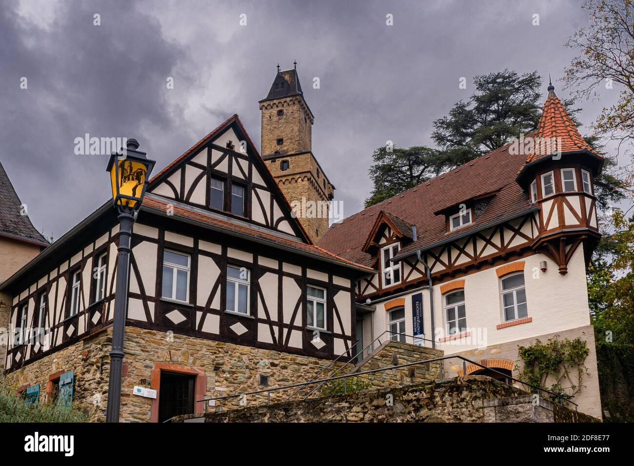 beautiful city Kronberg im Taunus near Frankfurt am Main in Germany ...