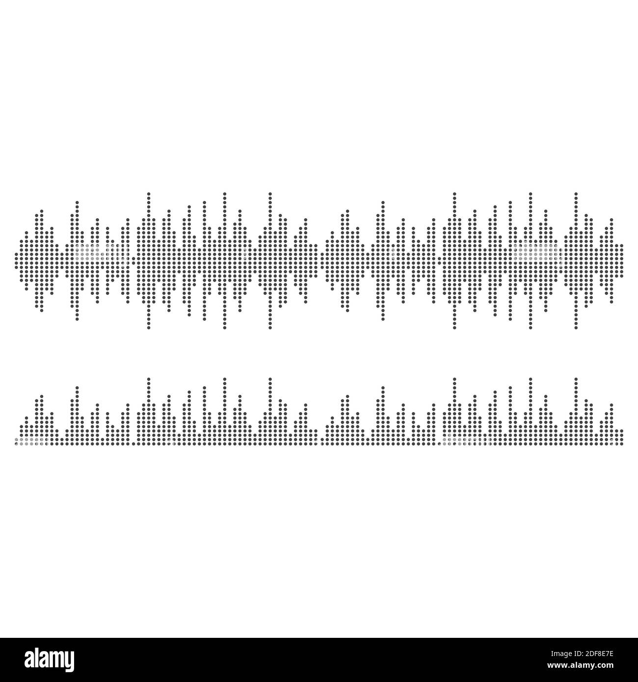 Sound waves vector illustration design template Stock Vector Image ...