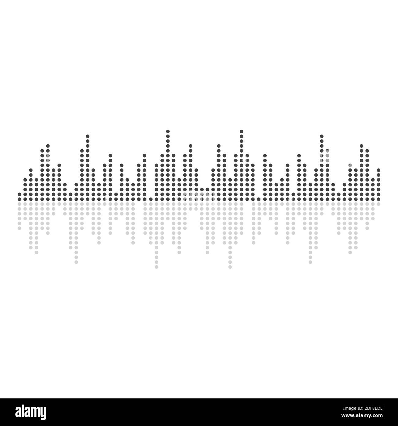 Sound waves vector illustration design template Stock Vector Image ...