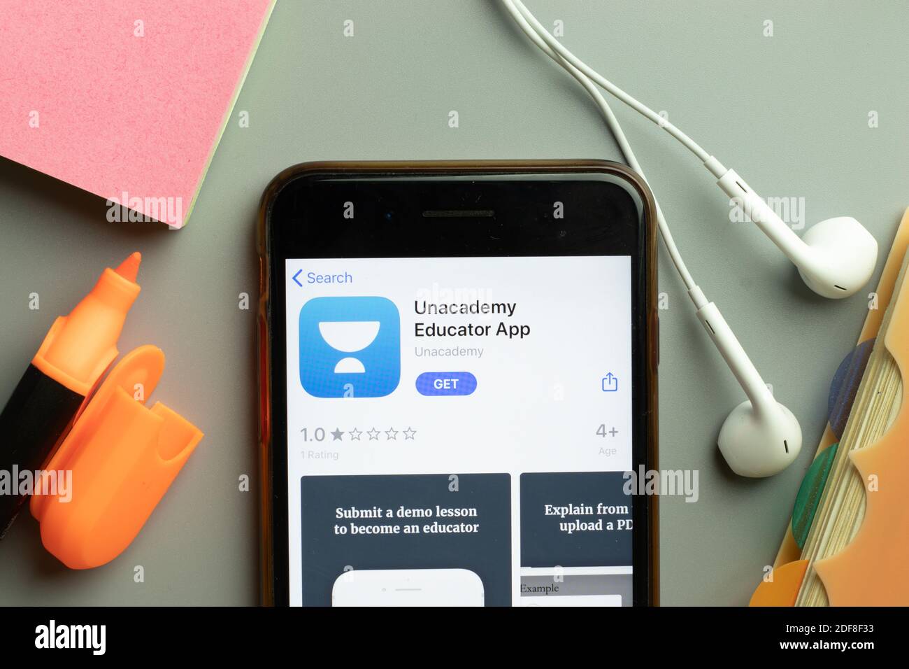 Unacademy logo hi-res stock photography and images - Alamy