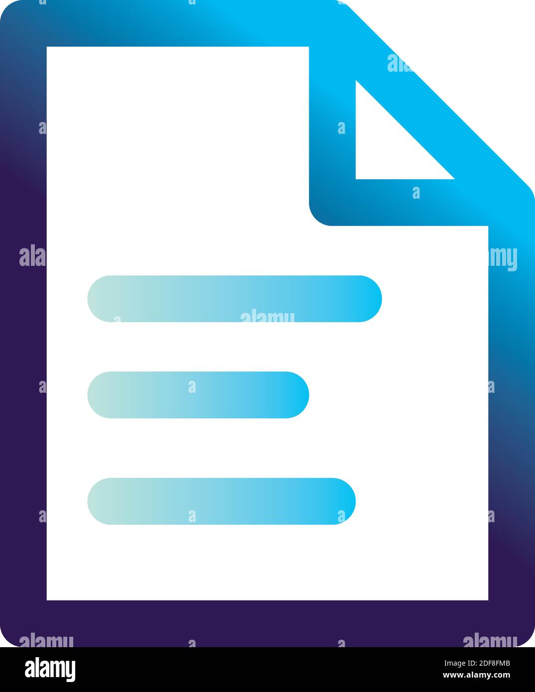 Document design, Data archive and information theme Vector illustration ...