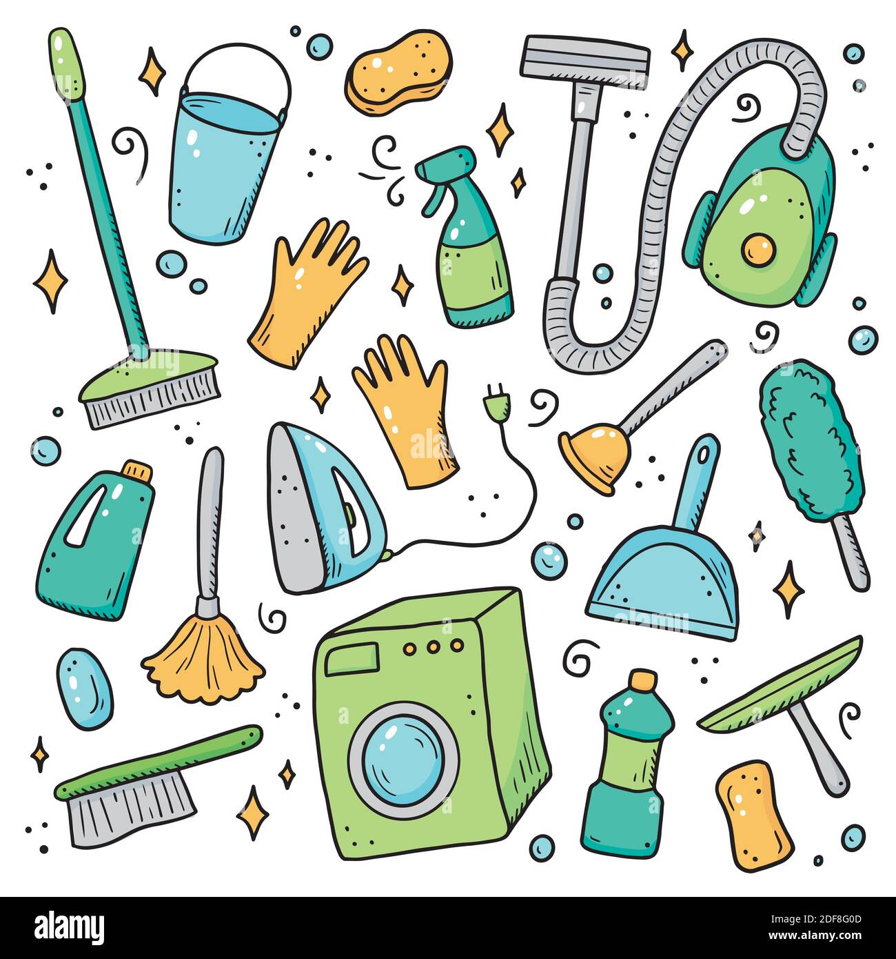 Cleaning Sponge Drawing