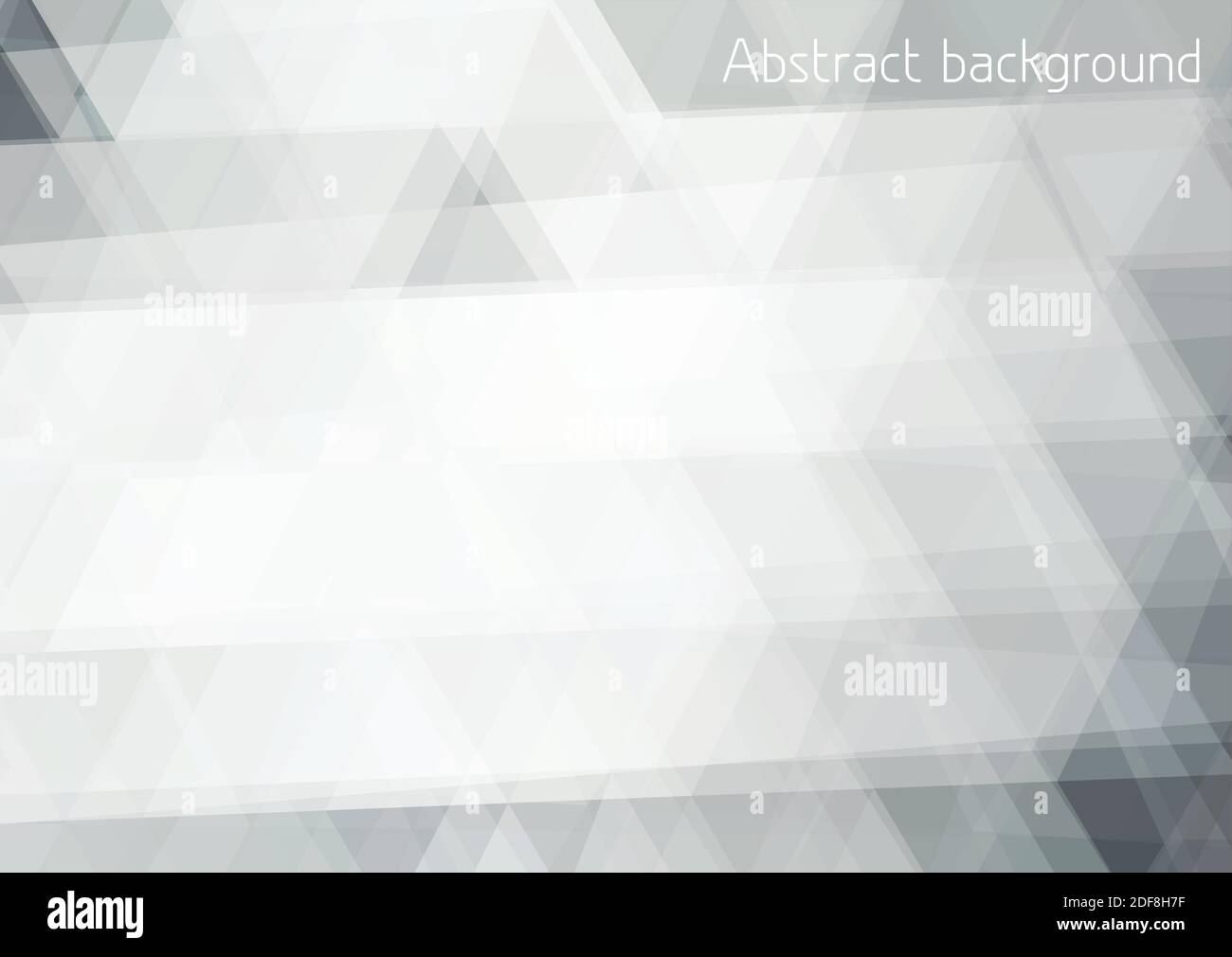 Abstract subtle black-and-white background textured by triangles. Vector graphic pattern Stock ...