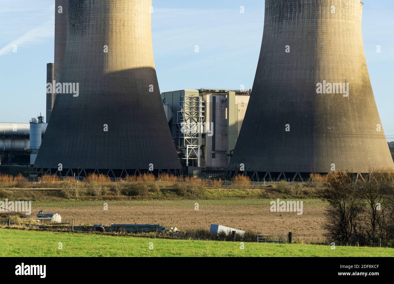Power station infrastructure scene Stock Photo - Alamy