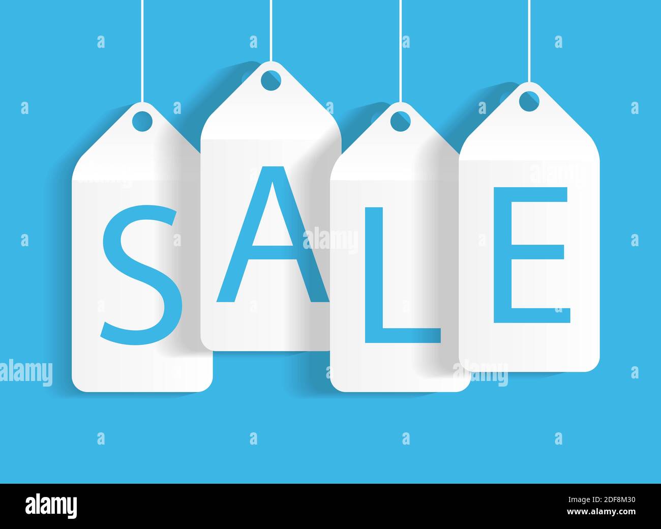 Sale Banner with Place for Your Text. Illustration Stock Photo - Alamy