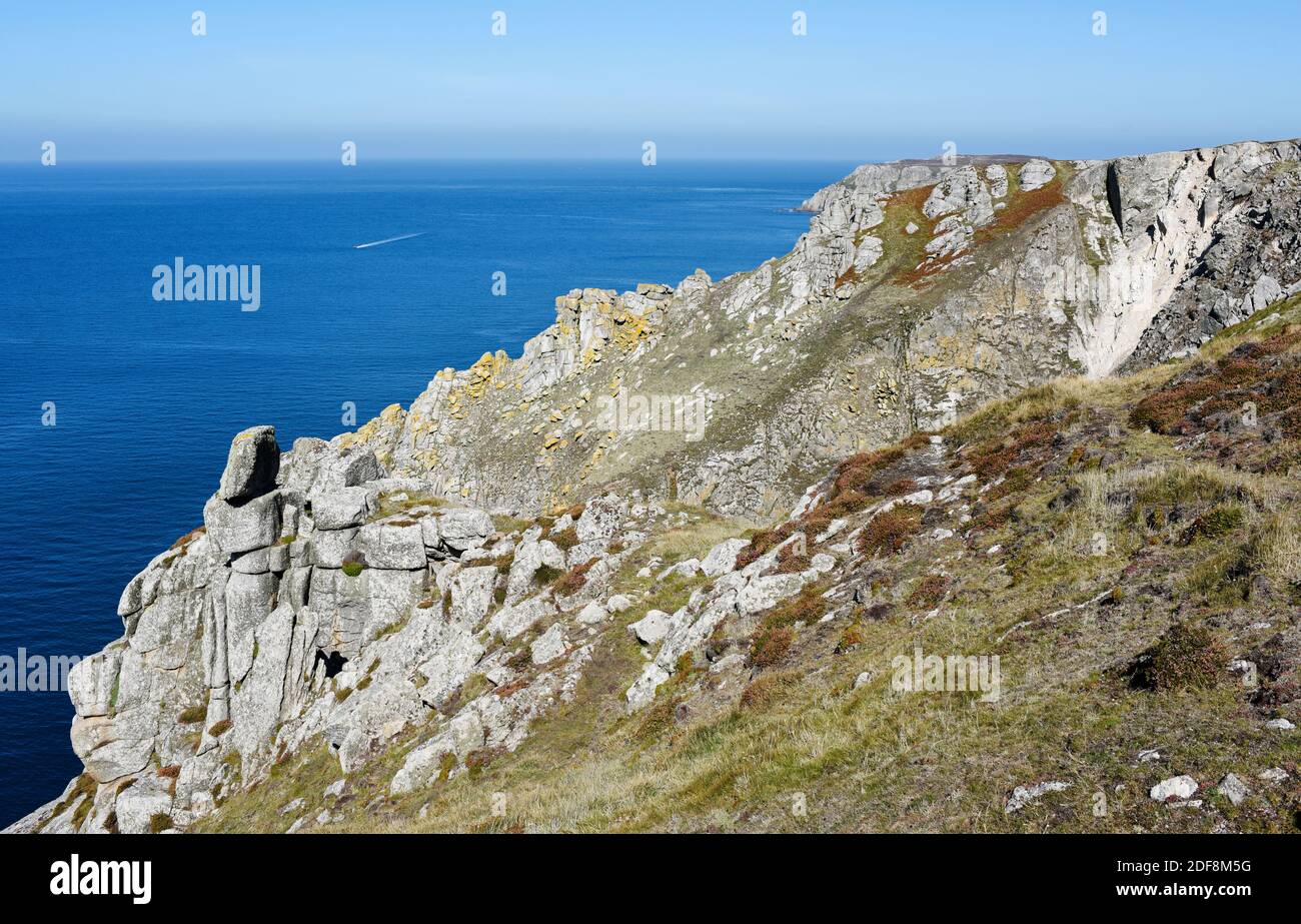 Lundy Island, North Devon, England Stock Photo - Alamy