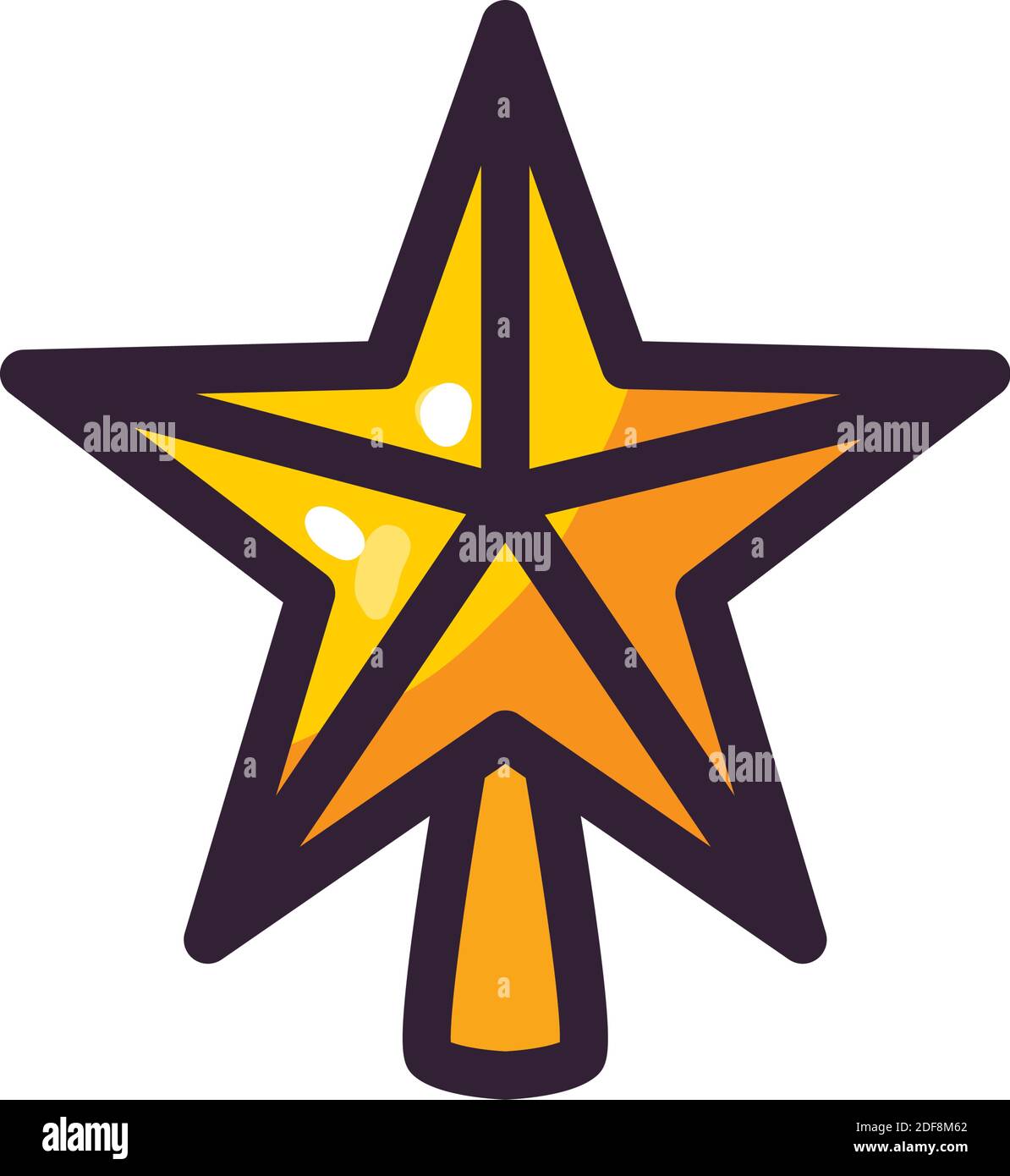 Christmas Star Design Stock Vector Images - Alamy