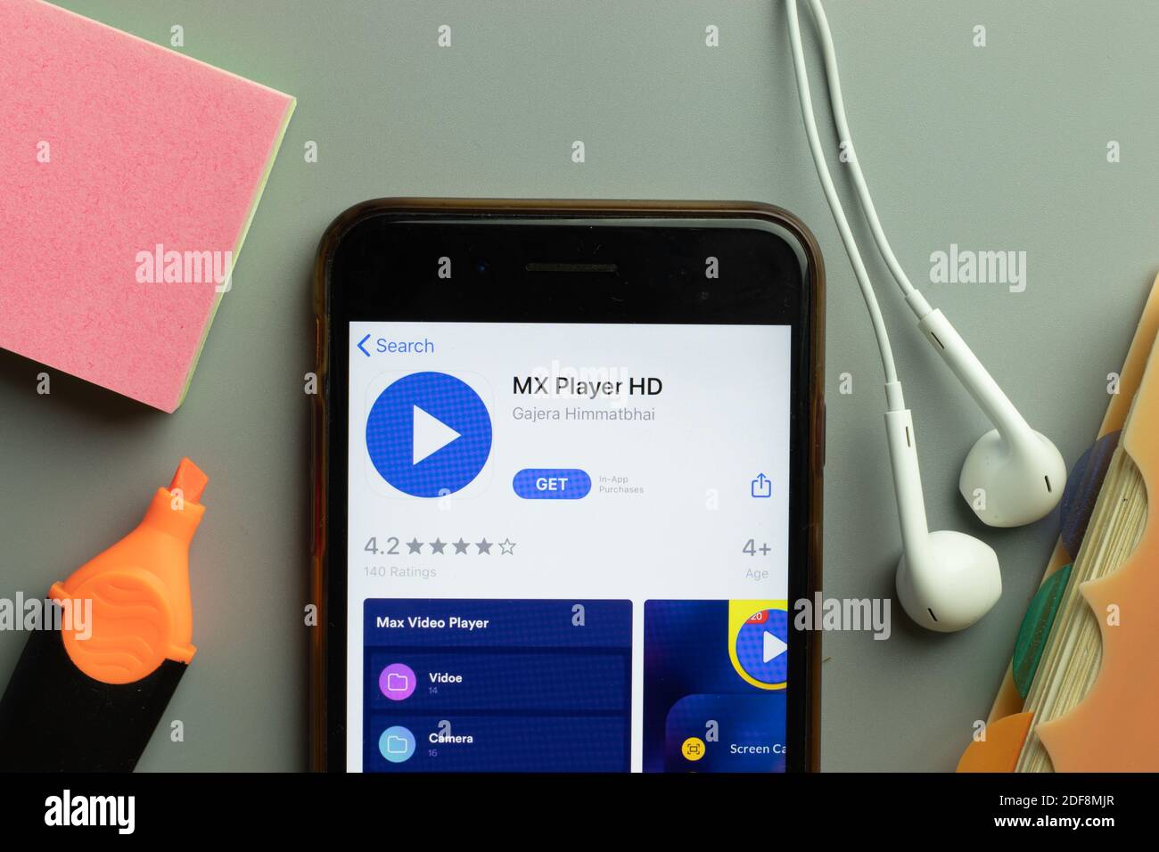 Mx player mobile app logo hi-res stock photography and images - Alamy