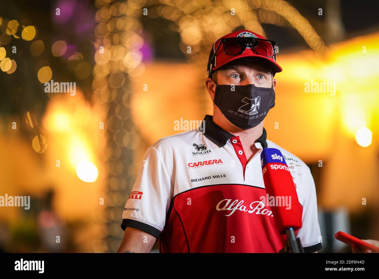 Sakhir, Bahrain. 3rd Dec 2020. RAIKKONEN Kimi (fin), Alfa Romeo Racing ...