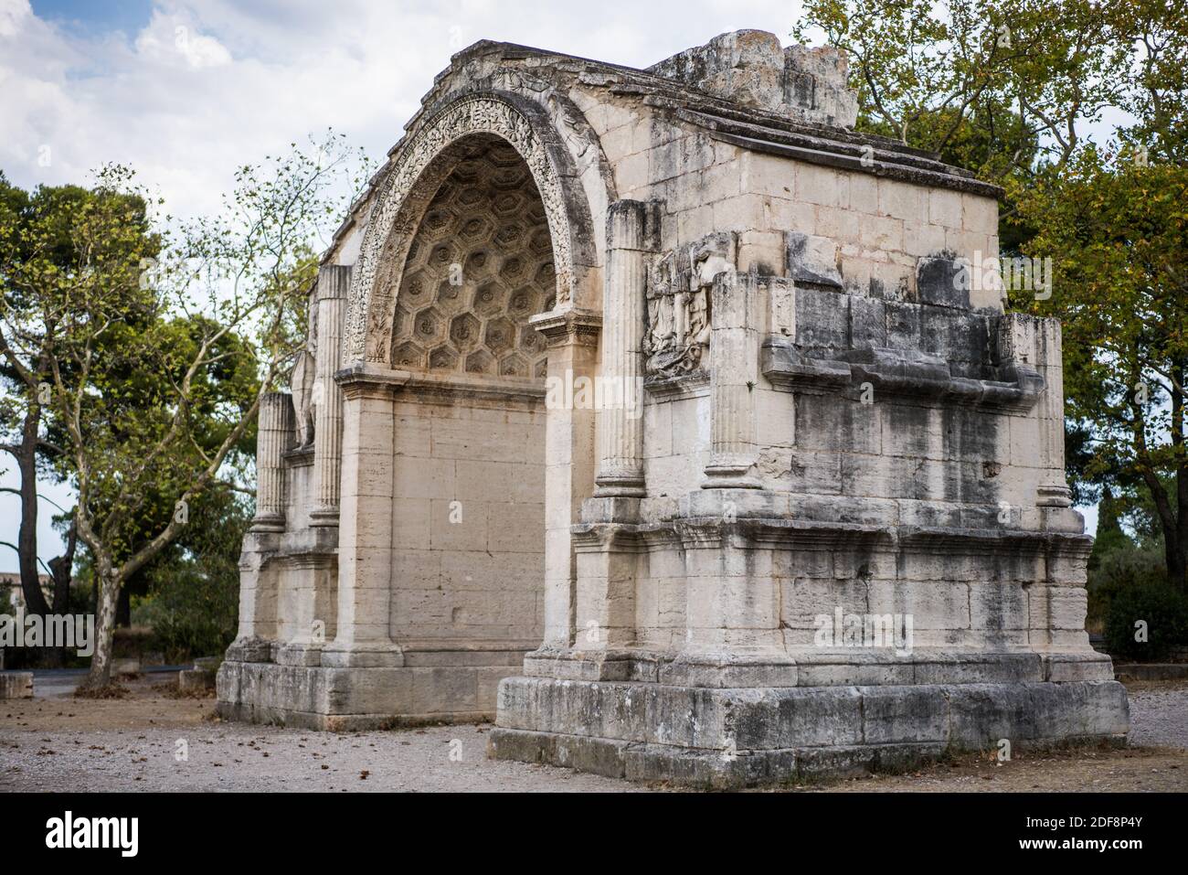 Ruins of Glanum, washington square arch, roman landmark, Saint Remy de ...