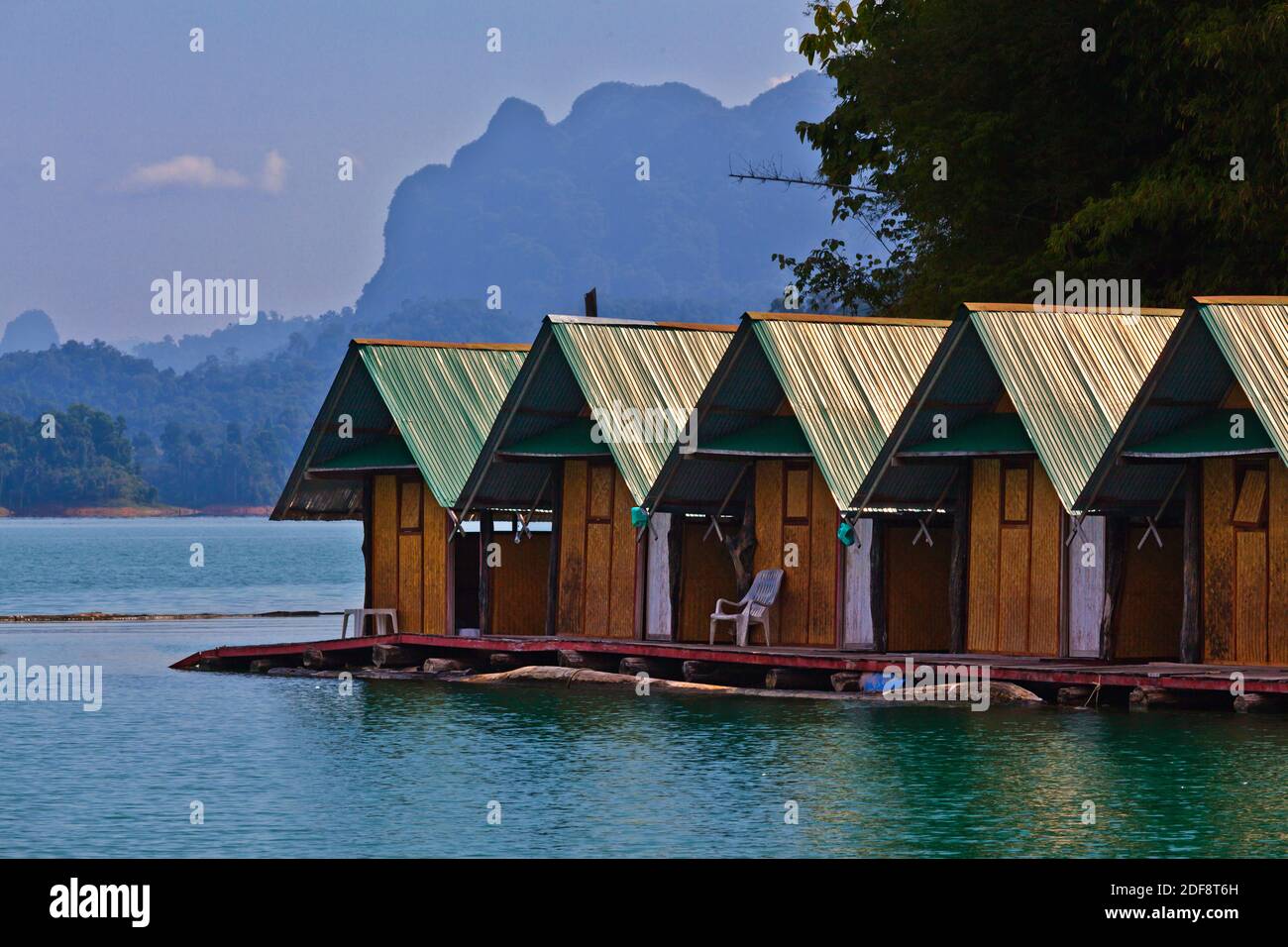 PHUPHA WARREE RAFT HOUSE provides high end accommodations on CHEOW EN ...