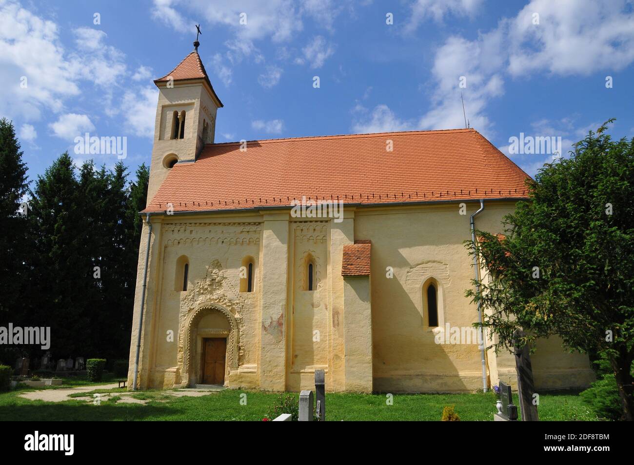 St. Peter Roman Catholic Church, (13th century), Oriszentpeter, Vas ...