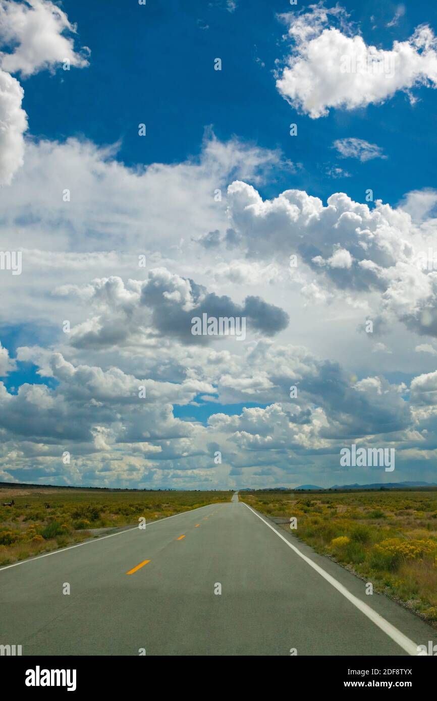 Dramatic skies and INTERSTATE 25 - COLORADO Stock Photo - Alamy