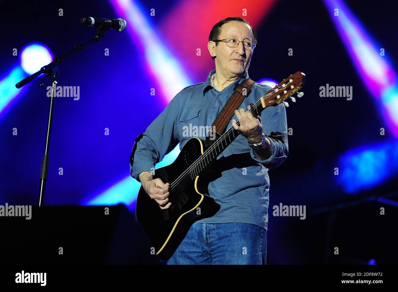 Singer Kabyle Idir Dies At 70 ---- File - Idir performs in concert for ...