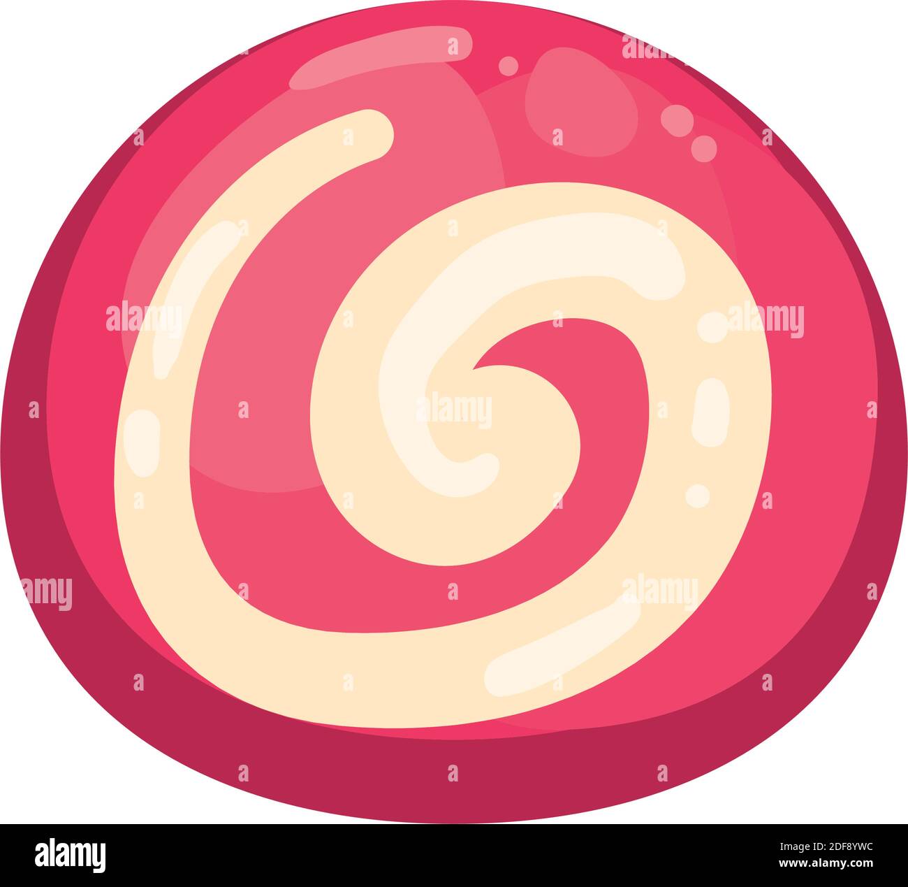 Sweet candy design, Sugar caramel bonbon food dessert snack tasty and ...