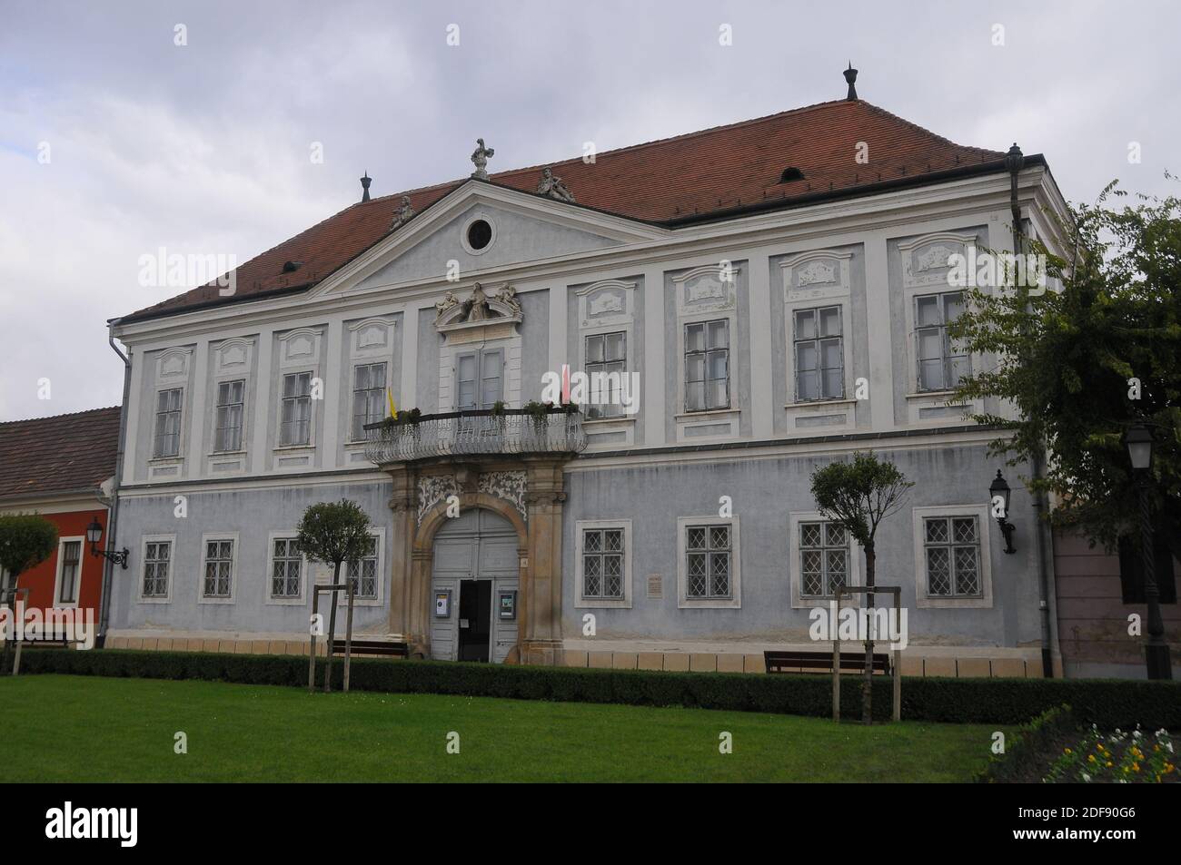 palace of the great provost (18th century), Vác, Pest county, Hungary ...