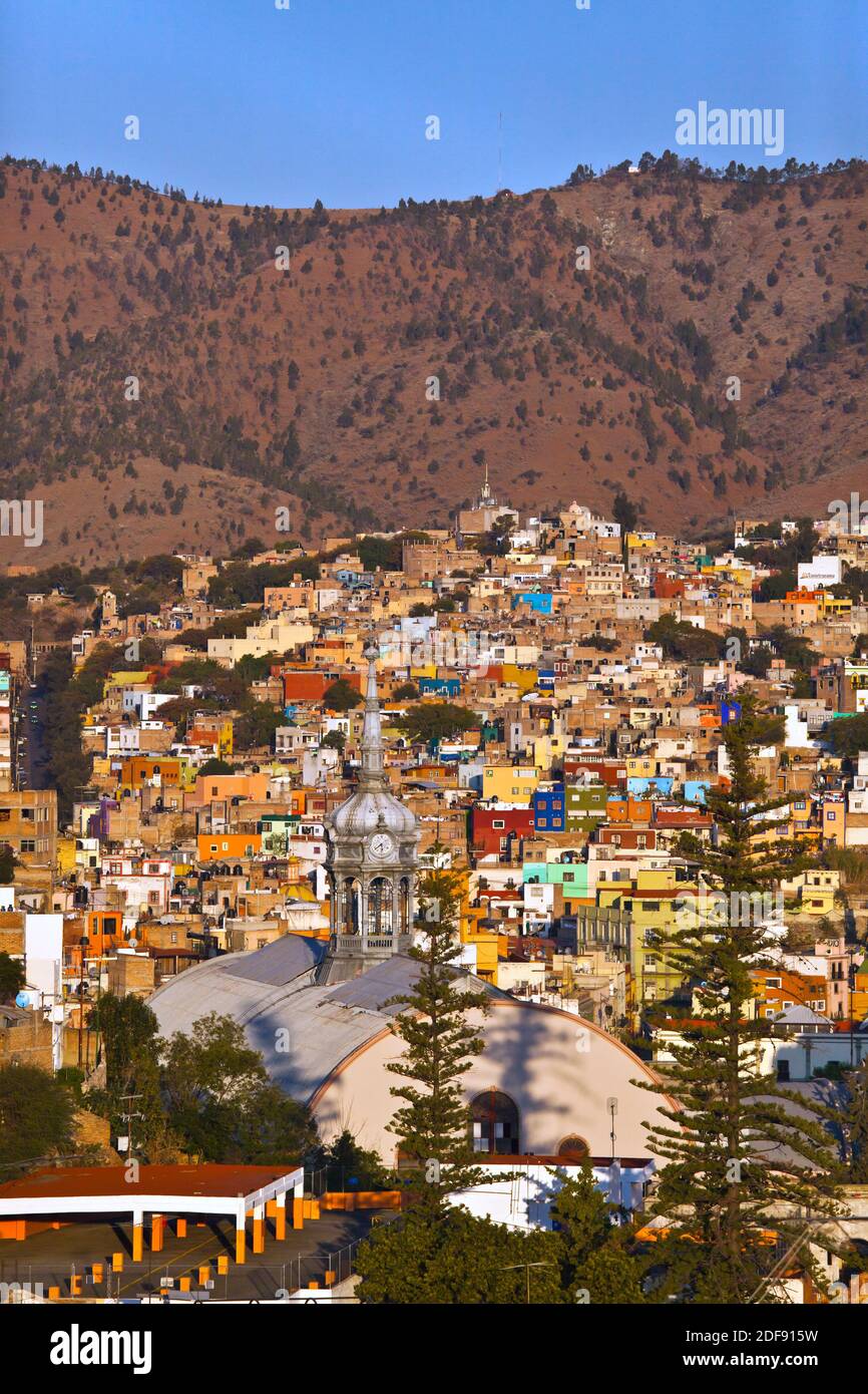 The HIDALGO MARKET is a large covered building in central GUANAJUATO ...