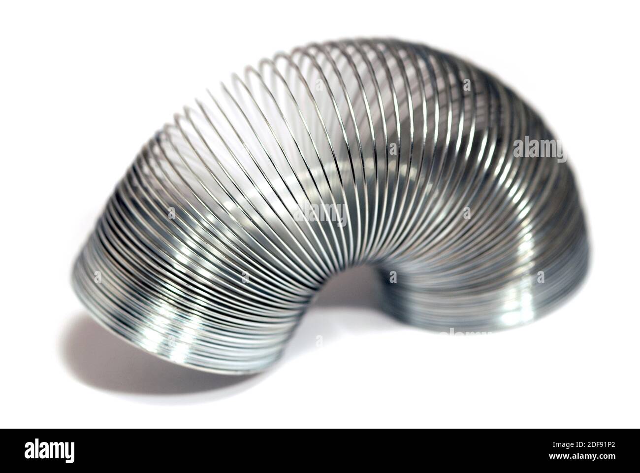 Metal Toy Spring Stock Photo - Alamy