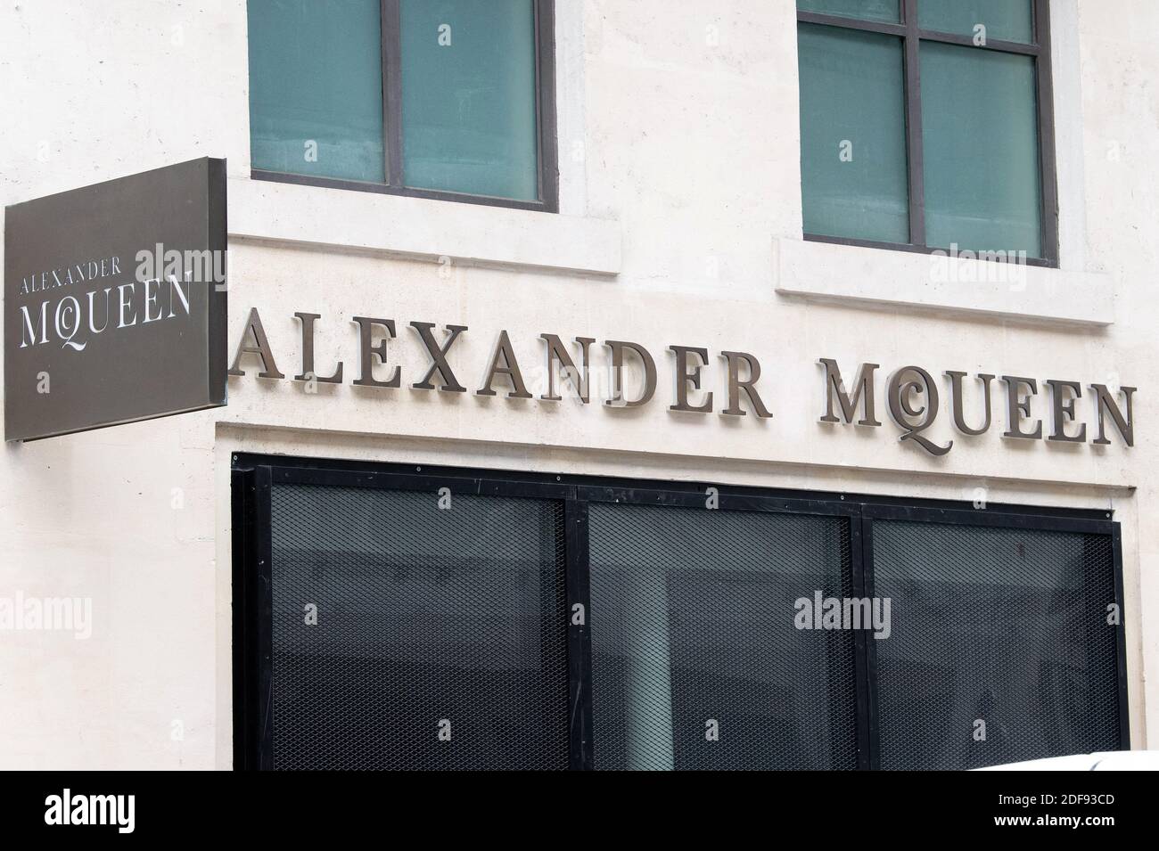 Sign for alexander mcqueen hi-res stock photography and images - Alamy
