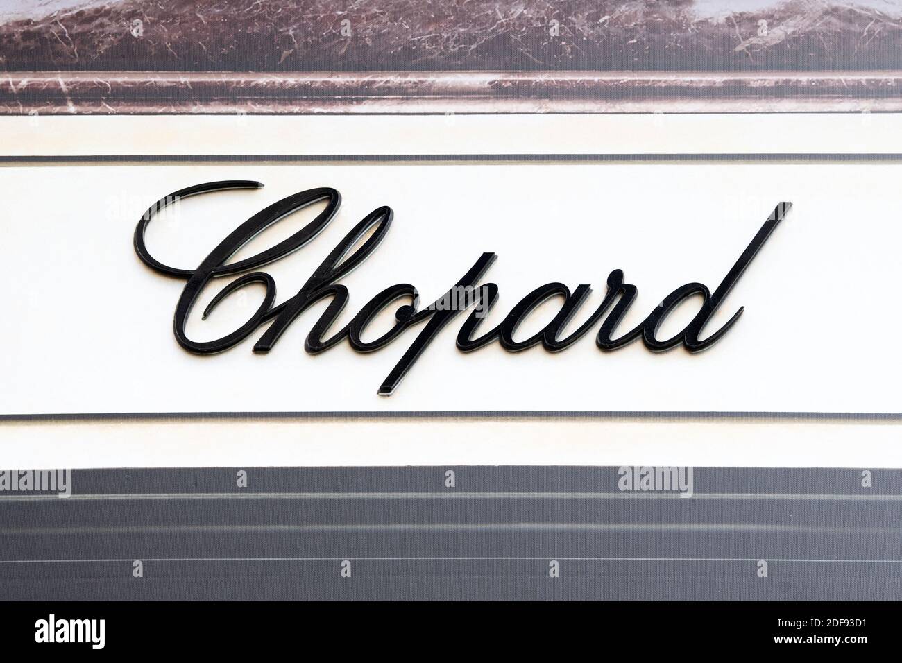 Chopard logo hi-res stock photography and images - Alamy